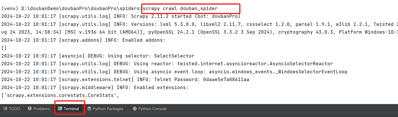 Scrapy项目创建_创建scrapy项目-CSDN博客