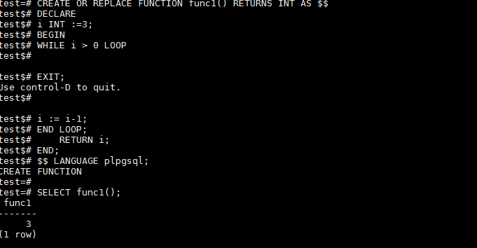 人大金仓数据库kingbasees Plsql流程控制语句 Whileloop语句sql While True Loop Csdn博客 4765