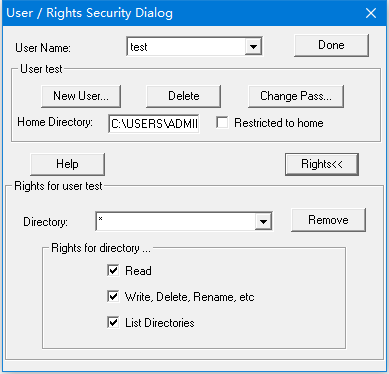ftp服务器适用网站,使用 WFTPD 搭建 FTP 服务器-CSDN博客