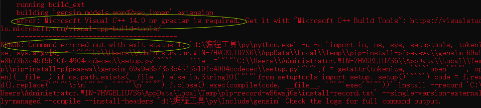 【pycharm】安装gensim包（内附python安装包大全网址）-CSDN博客