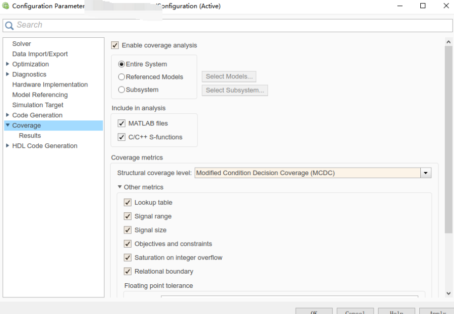Matlab2020——设置单元测试覆盖度_matlab代码覆盖率测试-CSDN博客
