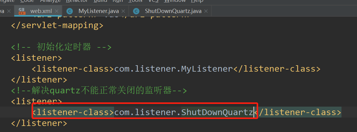 Java Quartz 停止java学习 4 Quartz线程无法随tomcat停止的处理（exception In Thread