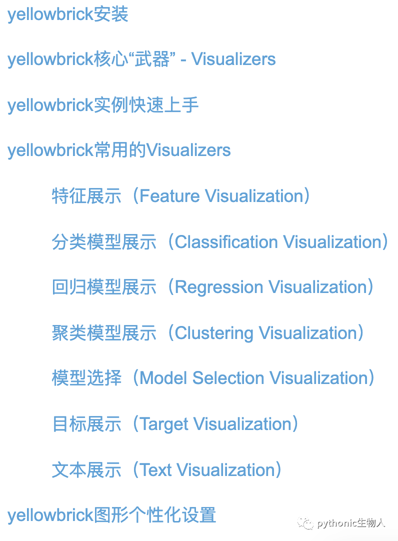 机器学习可视化利器--Yellowbrick-CSDN博客