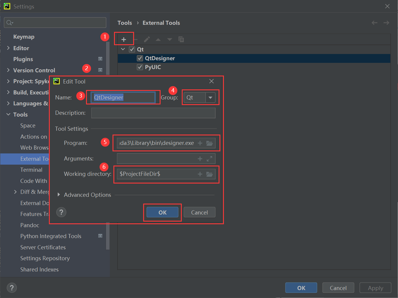 Pycharm配置PyQt5详细教程_pyqt5 pycharm配置-CSDN博客