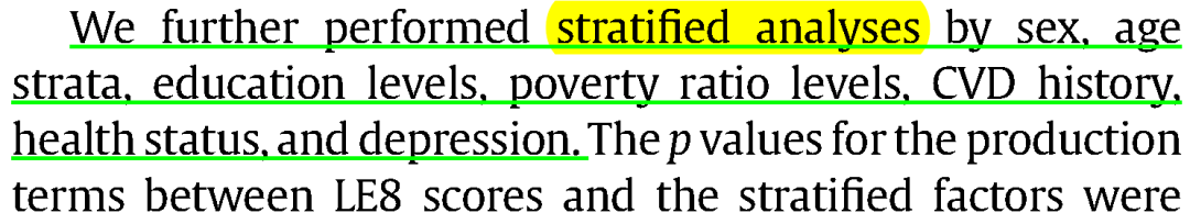 NHANES——生命必需8 (LE8)评分与死亡的关系-CSDN博客