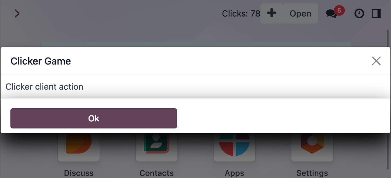 Odoo17 Odoo网络框架1 构建 Clicker 游戏odoo如何计算用户点击的记录次数 Csdn博客 3170