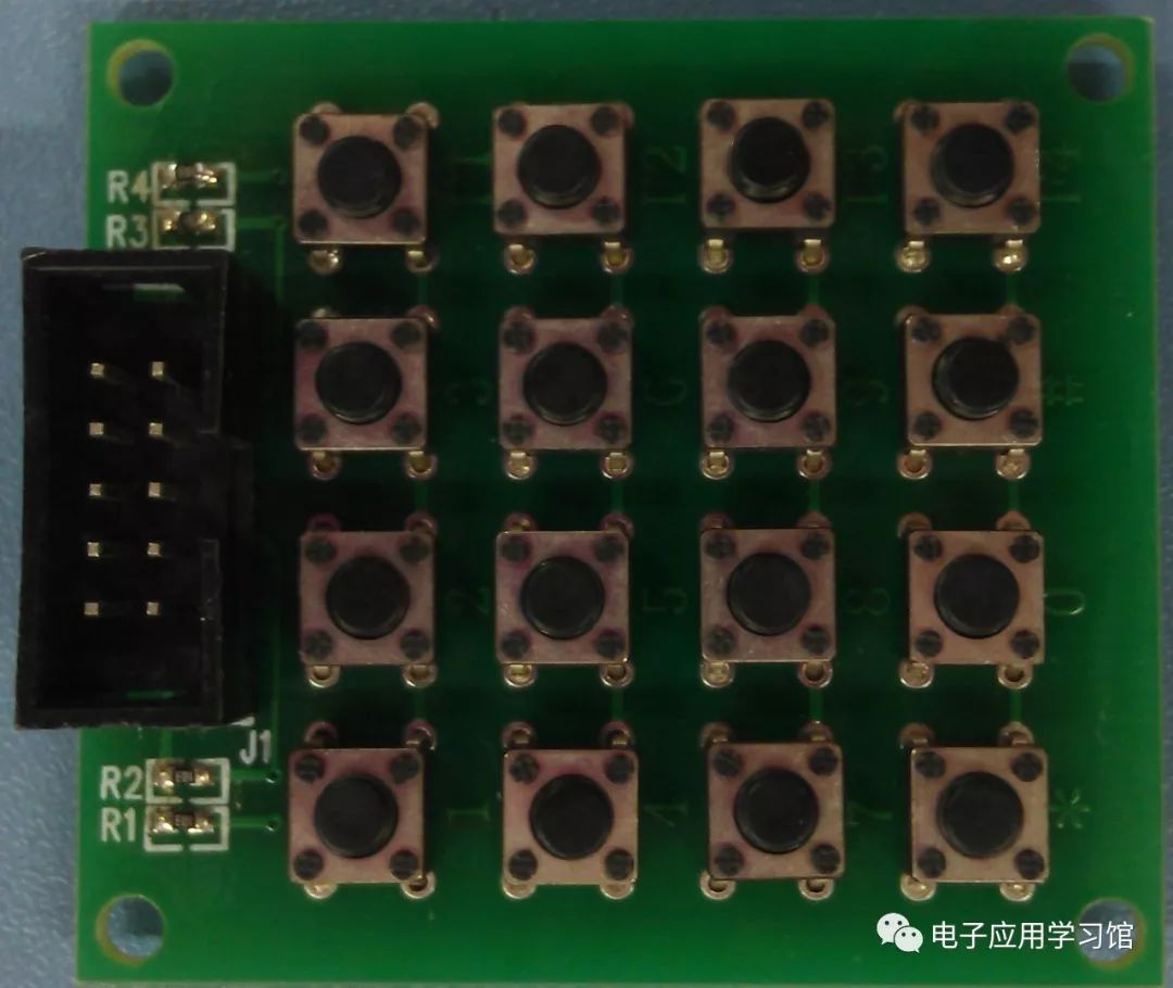 矩阵键盘程序 详解4x4矩阵按键的应用及编程 Csdn博客