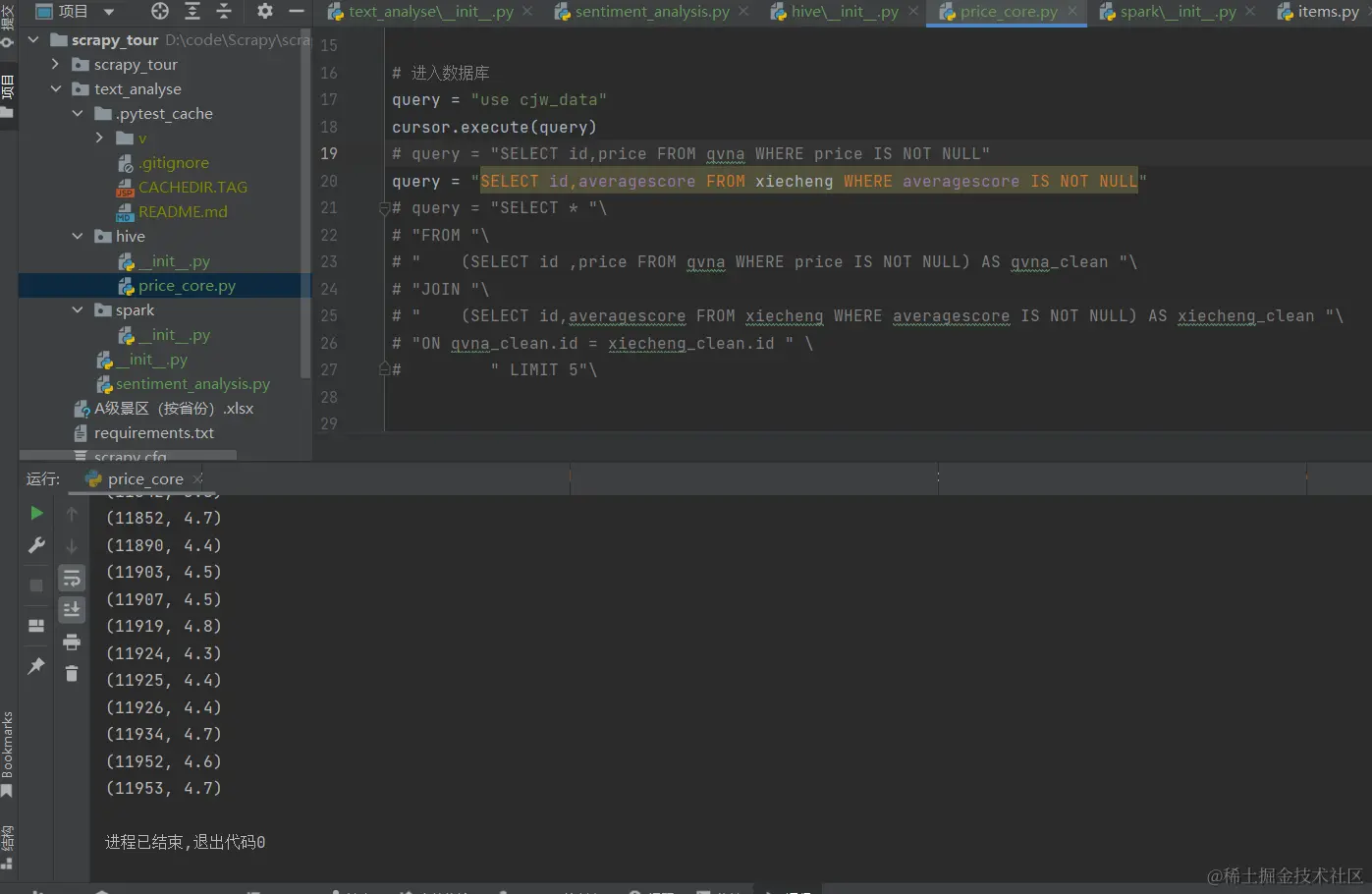 pyhive入门介绍和实例分析（探索票价与景点评分之间是否存在相关性）-CSDN博客