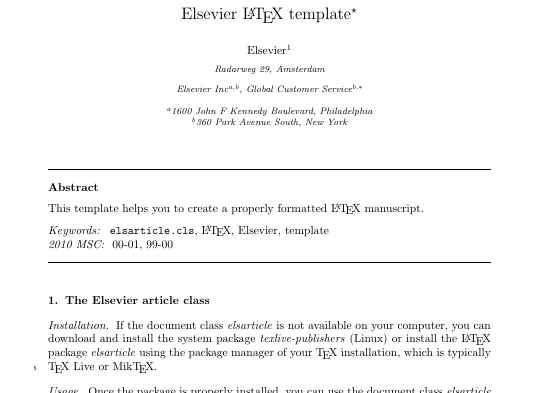 elsevier模板_英文论文双栏模板-CSDN博客