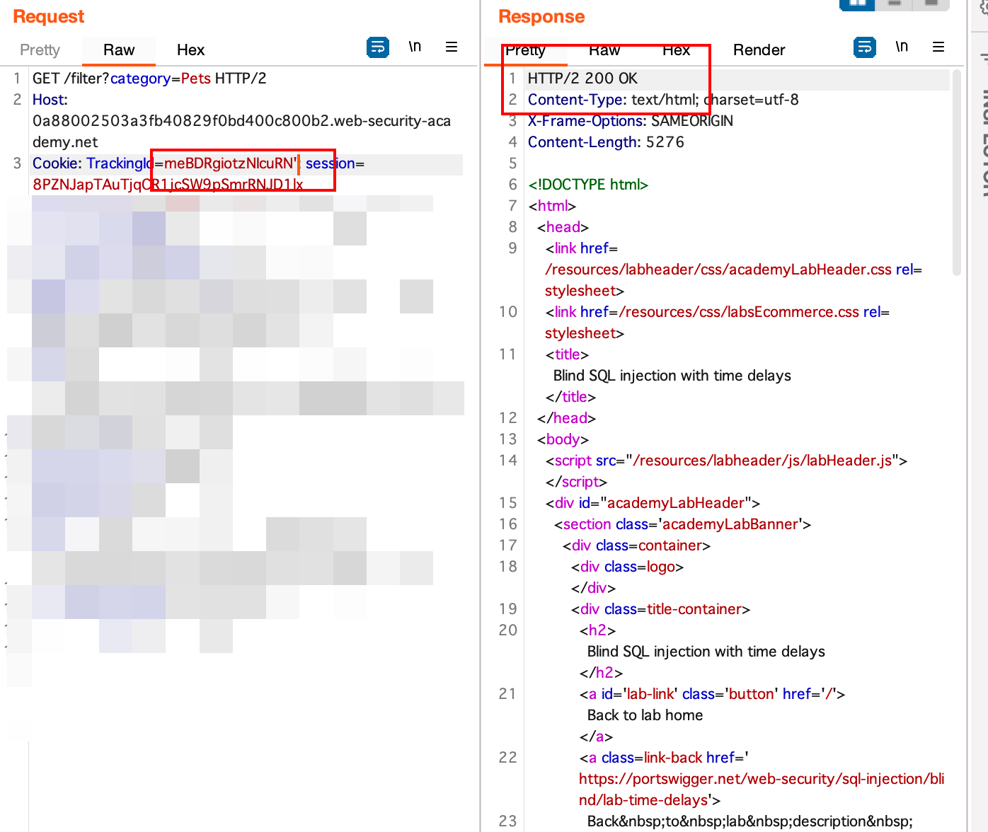 burpLab——sql注入学习笔记_sql注入攻击,列出非oracle数据库上的数据库内容-CSDN博客