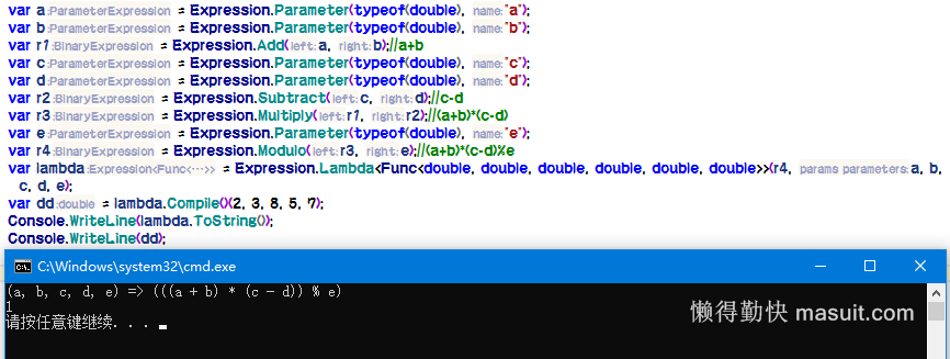 C#的λ表达式树(LambdaExpression)保姆级超详细简单入门教程_expression.property-CSDN博客