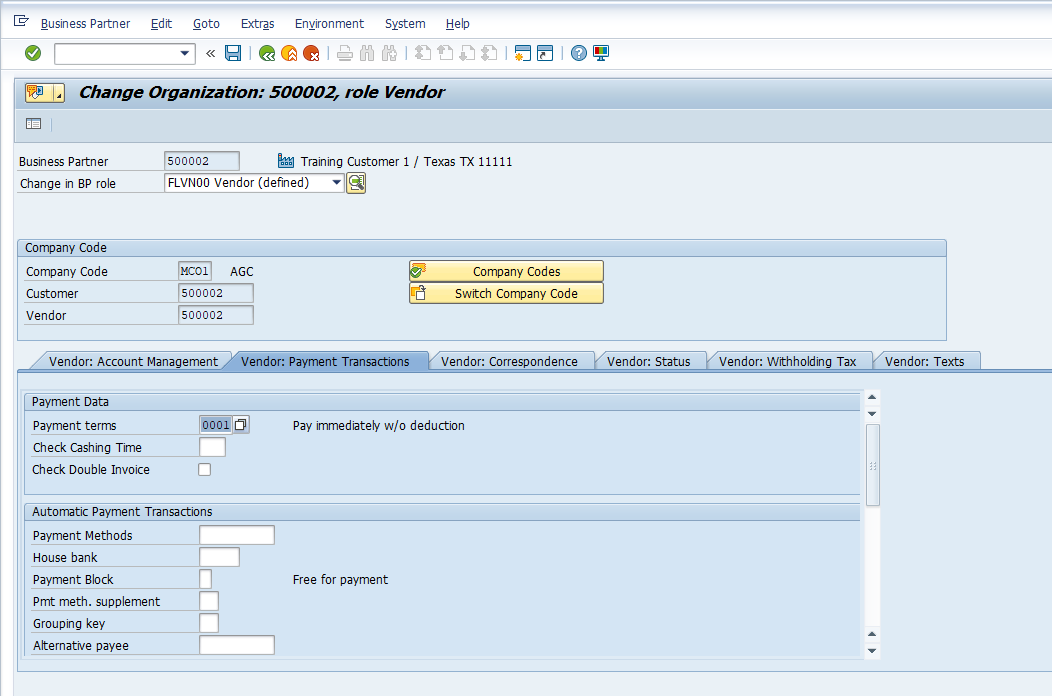 How to create a BP – Business partner_recon account-CSDN博客
