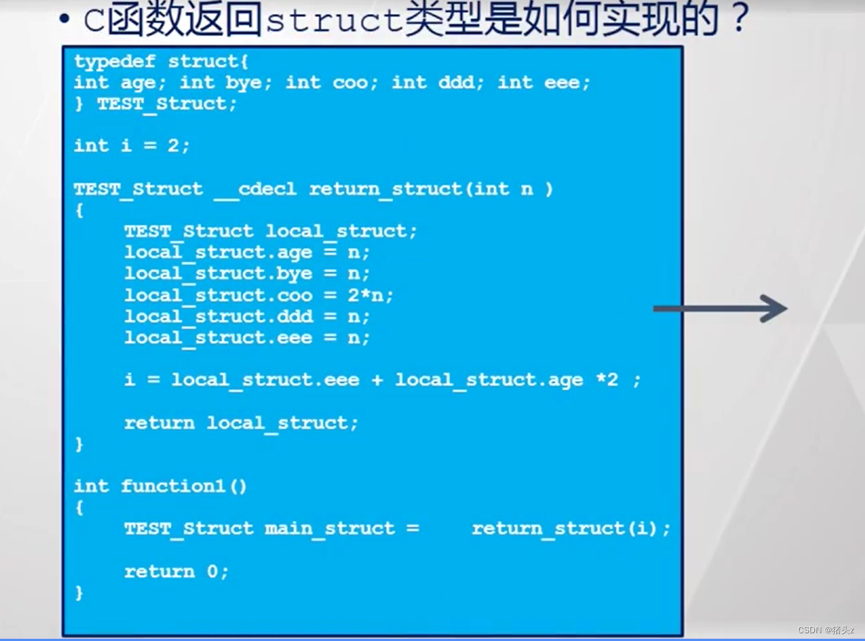 86x86 32汇编与c语言4（后续，c语言结构体与汇编）x86汇编结构体 C语言结构体 Csdn博客