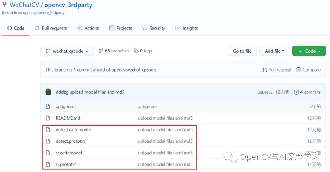 OpenCV4.5.1新增微信QRCode解码功能使用步骤与测评 附源码和效果视频_opencv微信扫码源码-CSDN博客