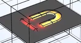 COMSOL仿真 | 马蹄形磁铁形成的磁场_midiio的博客-CSDN博客_comsol磁场