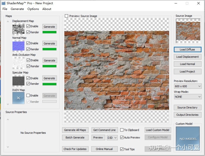 ps修改dds贴图_软件分享 | 新手也轻松制作全套PBR贴图——ShaderMap-CSDN博客