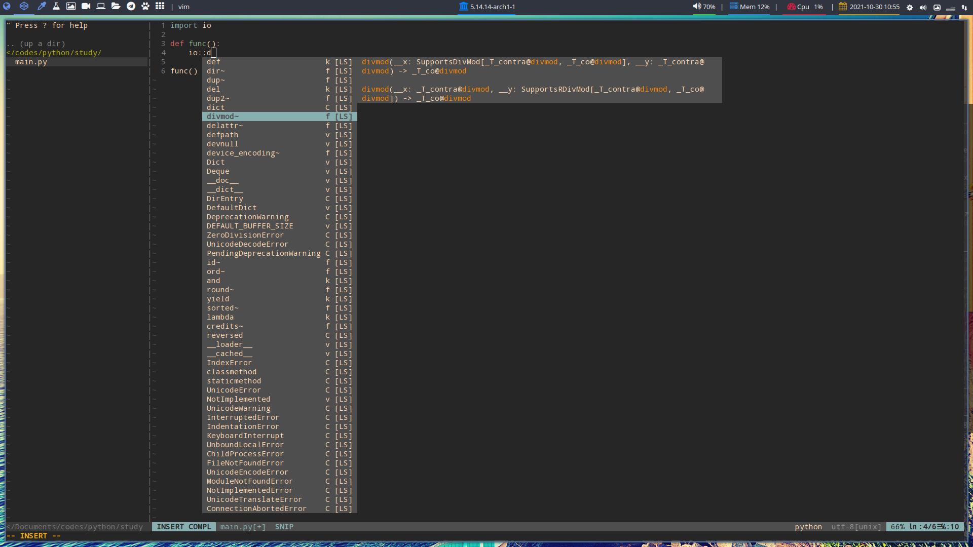 vim 配置 C/C++/Rust/Python 开发环境_vim coc 配置 rust-analyzer-CSDN博客