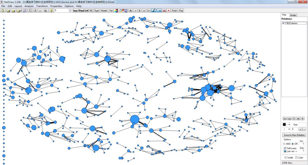 ucinet可视化网络关系图_UCINET | 作者合作网络——以中国知网（CNKI）数据为例...-CSDN博客
