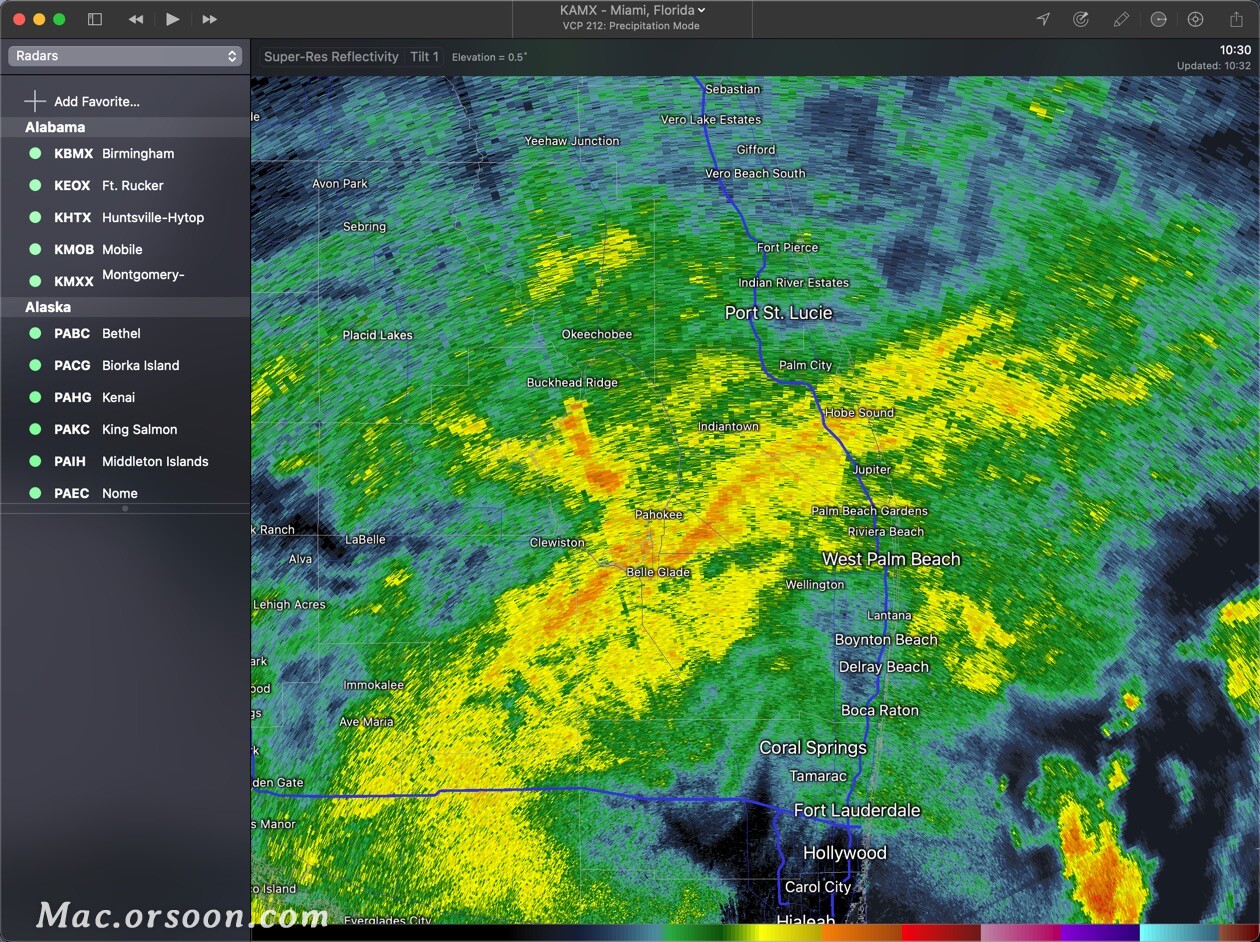 专业的天气雷达显示工具：RadarScope for Mac_有什么设备可以扫描附件的天气雷达-CSDN博客