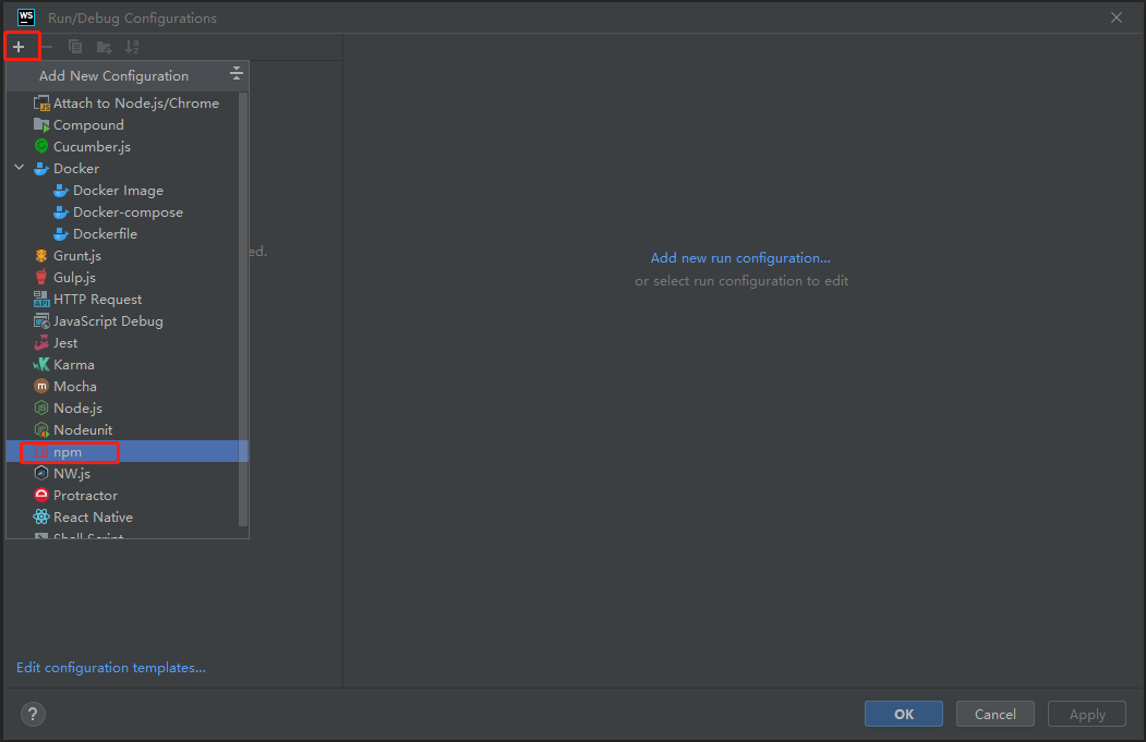 Webstorm配置启动vue项目webstorm启动vue项目 Csdn博客 