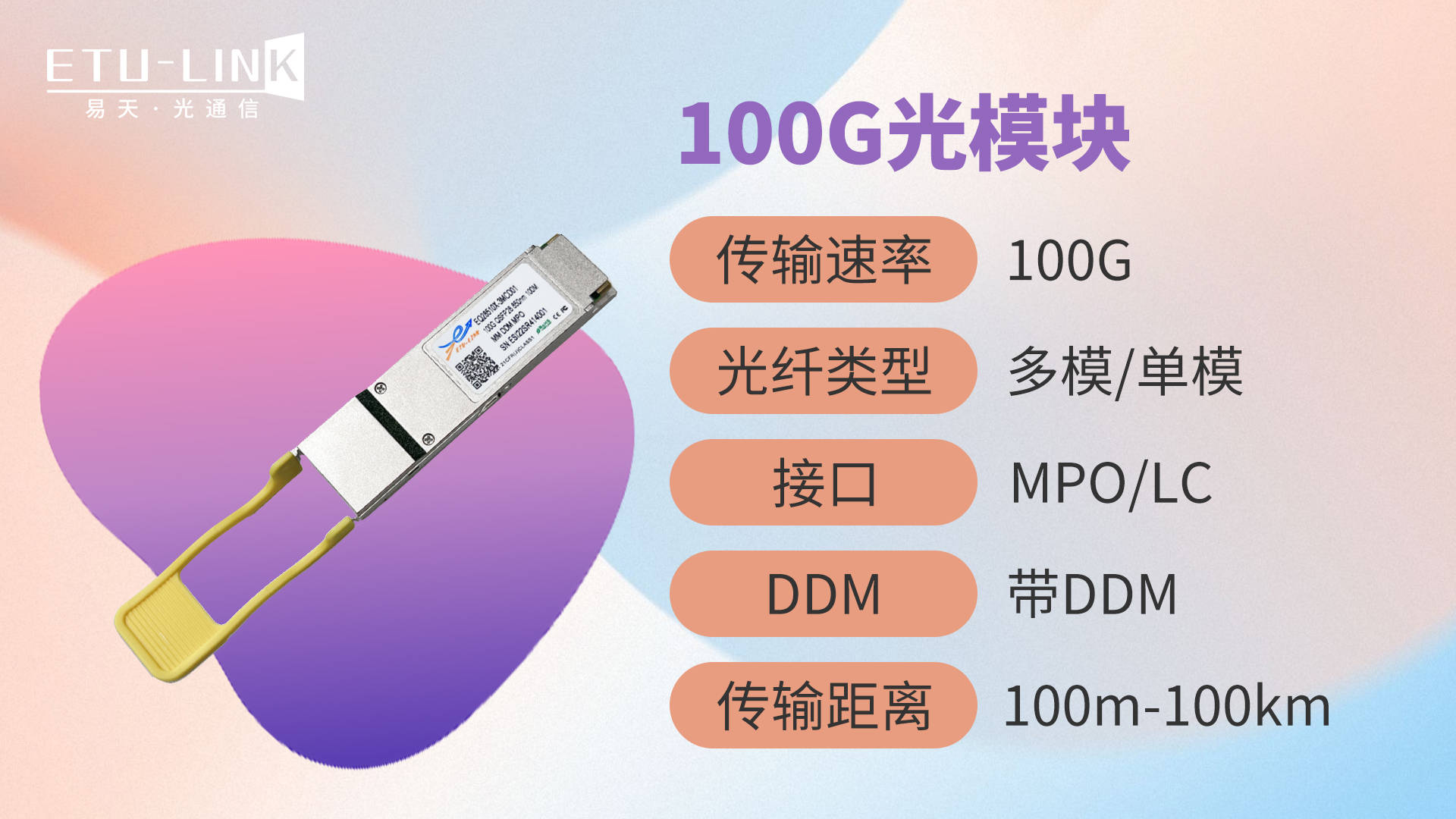 10G、40G、100G光模块的类型和应用_光模块选型csdn-CSDN博客