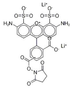 AF488 NHS，222164-96-7，Alexa Fluor488 NHS ester，一种胺类活性绿色荧光染料，在4-10范围内对pH ...