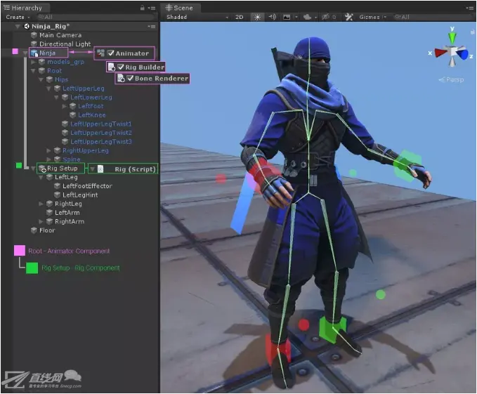Unity 中的Animation Rigging资源包_unity 娘动画包-CSDN博客