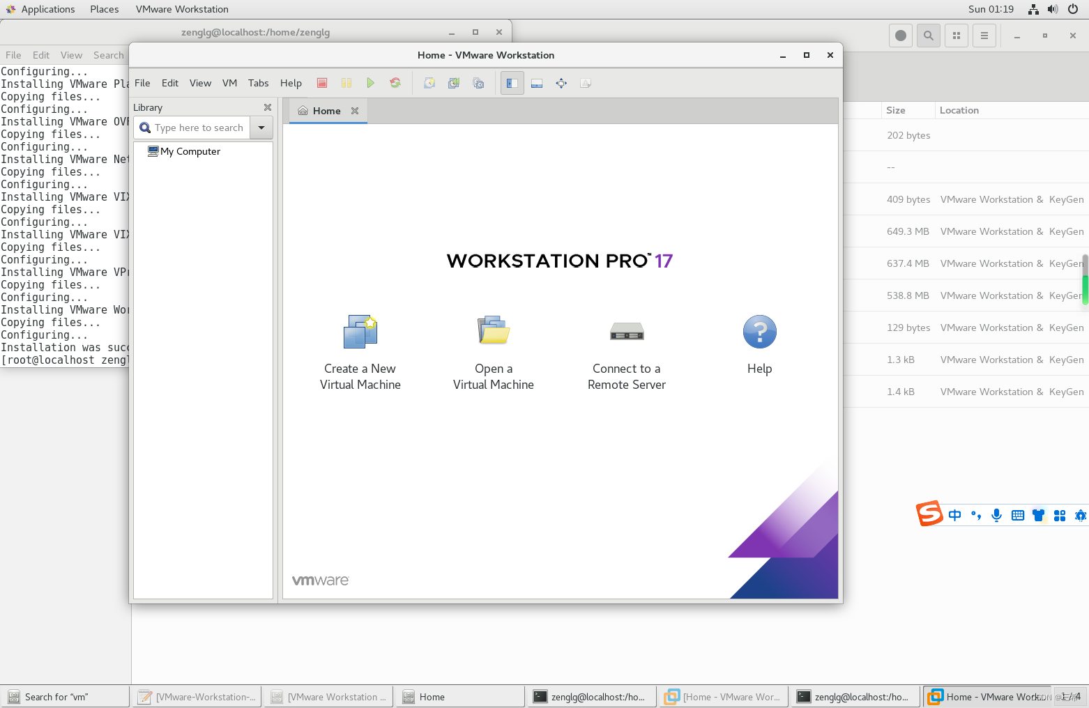 centos7 安装vmware17_centos安装vmware workstation-CSDN博客