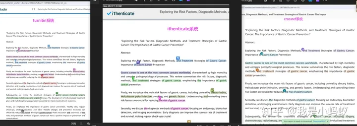 turnitin， ithenticate和crossref这三个查重系统结果区别大吗_ithenticate和turnitin查重一样吗-CSDN博客