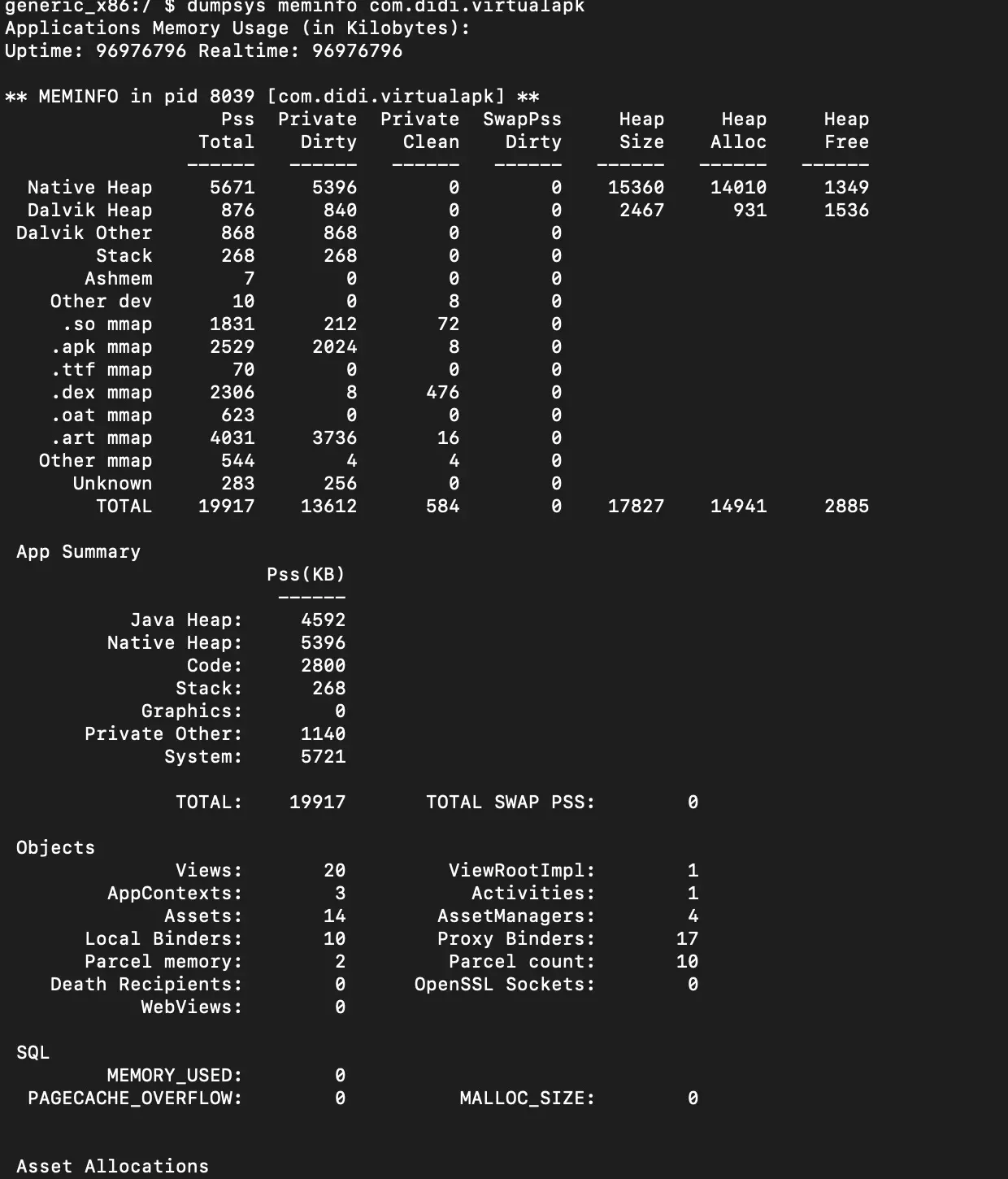 Android内存中的RSS、PSS、USS_android pss-CSDN博客