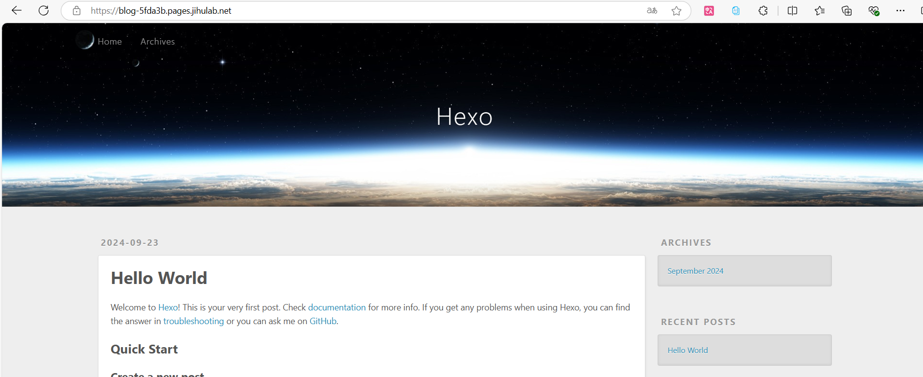 Hexo + GitLab 搭建个人博客_gitlab hexo-CSDN博客