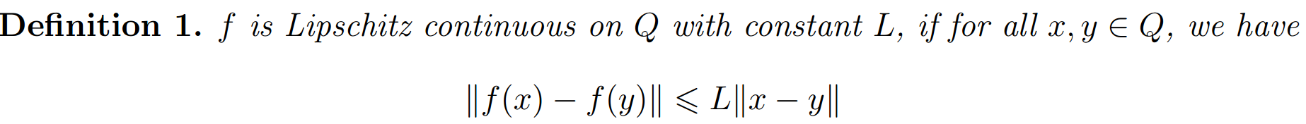 利普希茨连续（Lipschitz continuous）及其应用_lipschitz连续-CSDN博客
