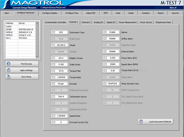 M-TEST7 Motor Testing Software-CSDN博客