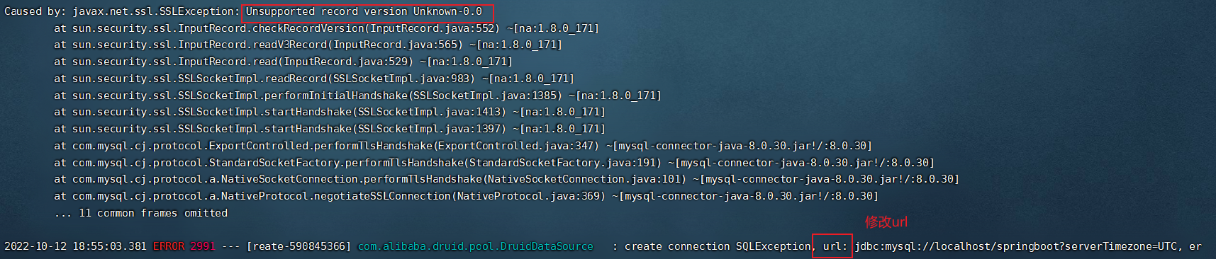 Mysql数据库连接失败sslexception Unsupported Record Version Unknown 00（连接其他服务器mysqlservice） Csdn博客