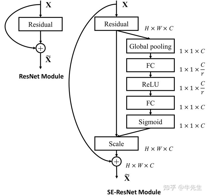 从pytorch代码讲讲通道注意力SENet和ECANet_通道注意力代码-CSDN博客