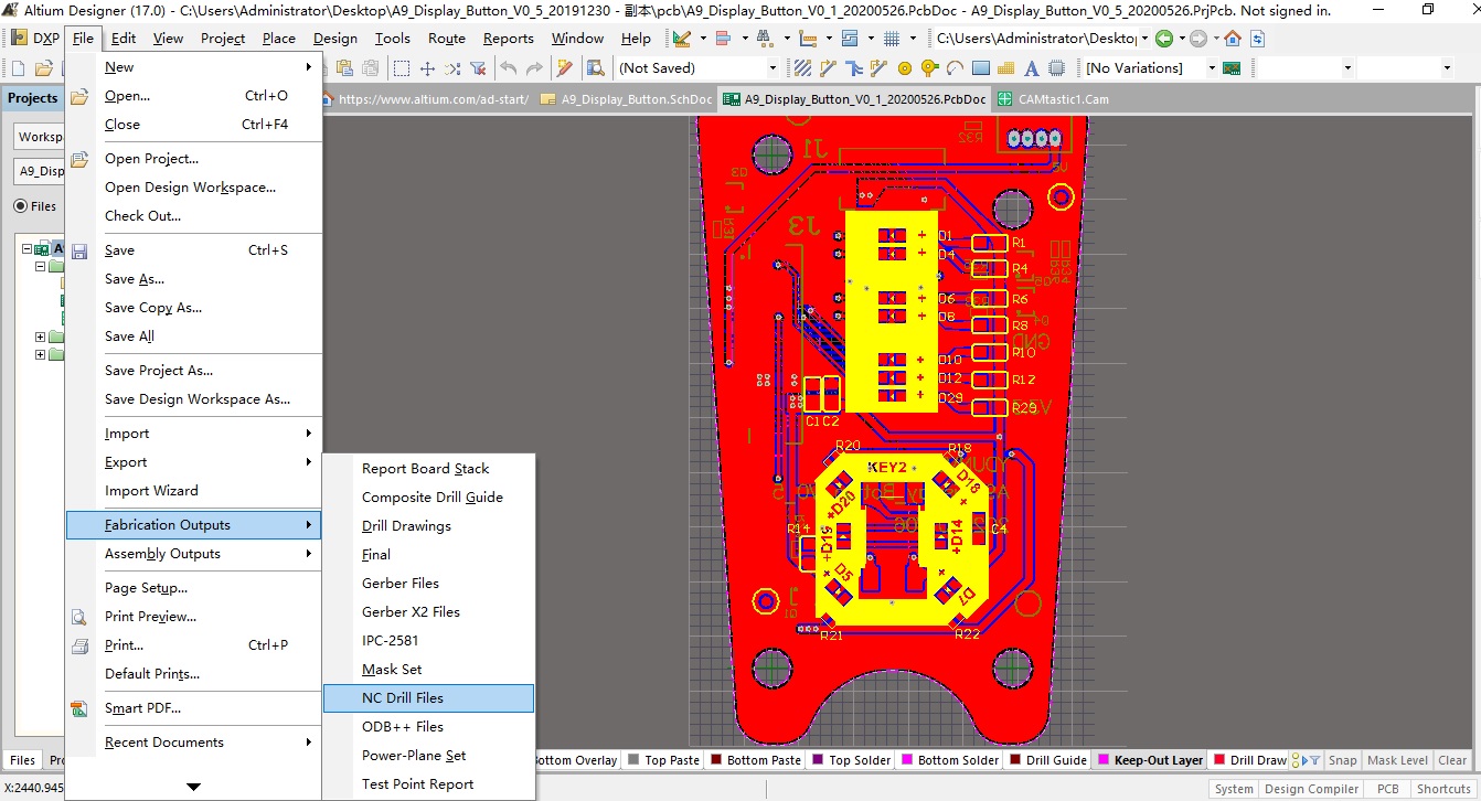 AD生成Gerber及CAM350、DFM检查_ad坐标文件怎么生成-CSDN博客