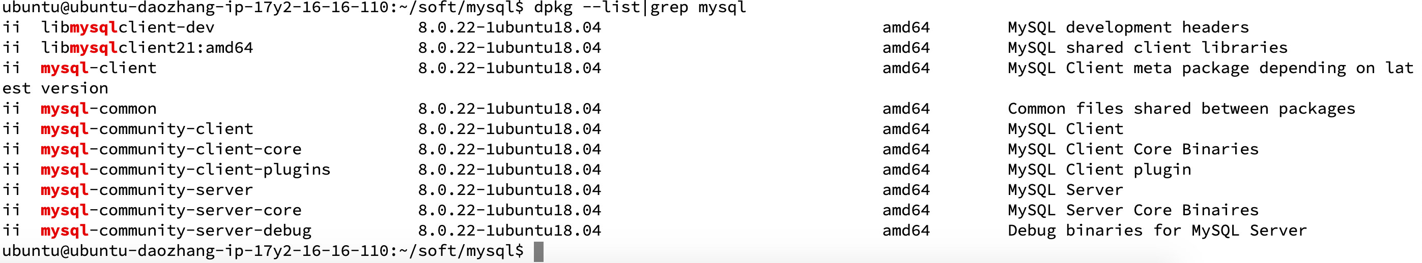 Ubuntu18安装mysql8 Ubuntu 安装 Mysql8 Csdn博客