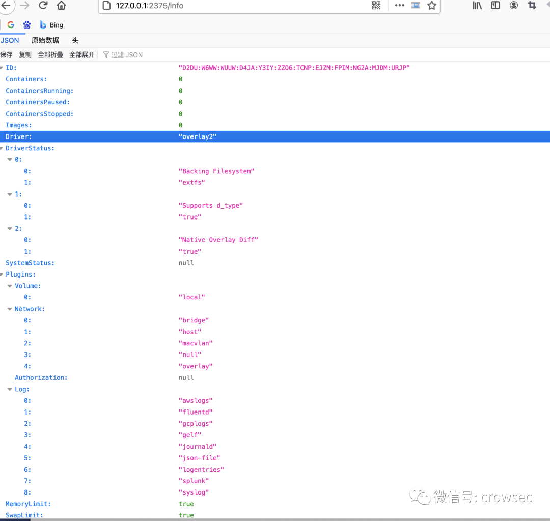 Docker Api未授权漏洞复现 Docker Registry未授权 Csdn博客