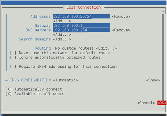 Linux网络配置_error: unknown connection 'ens34'.-CSDN博客