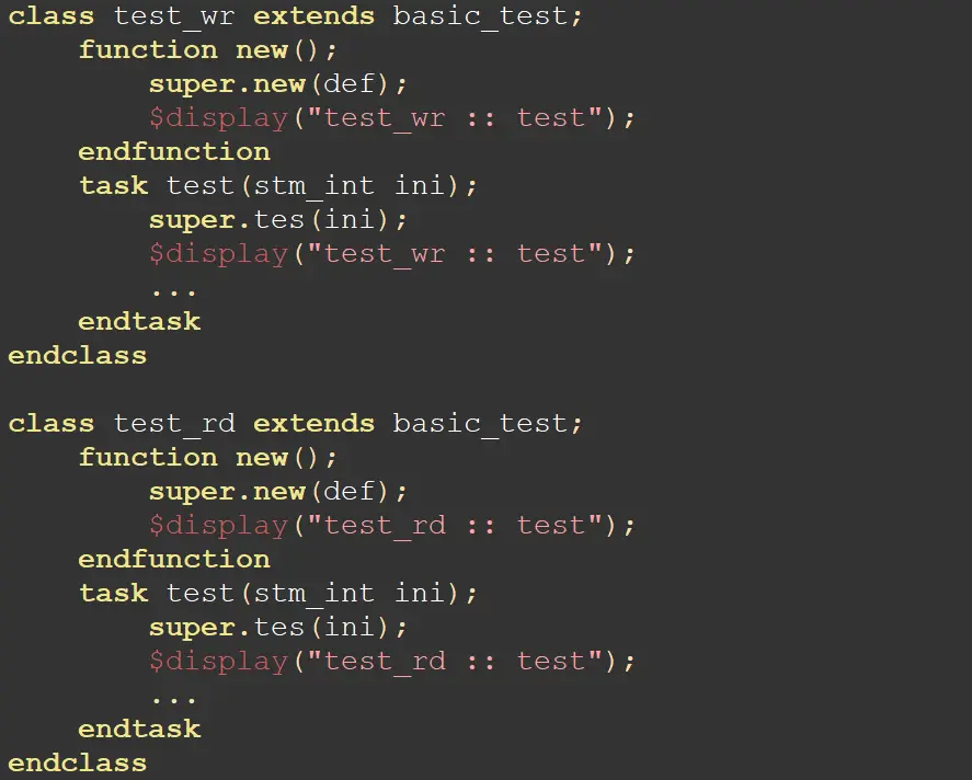 System verilog基础-面向对象编程_verilog declaration and definition_不吃葱的酸菜鱼的博客-CSDN博客