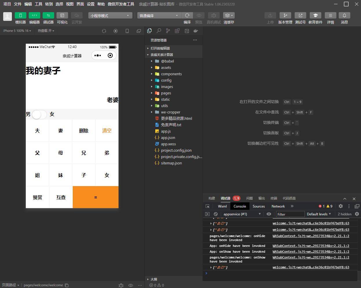 亲戚关系计算器 三姑六婆计算家庭关系小程序源码 Csdn博客