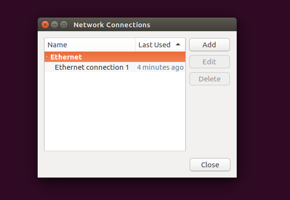 Ubuntu配置桥接_ubuntu edit ethernet connection-CSDN博客