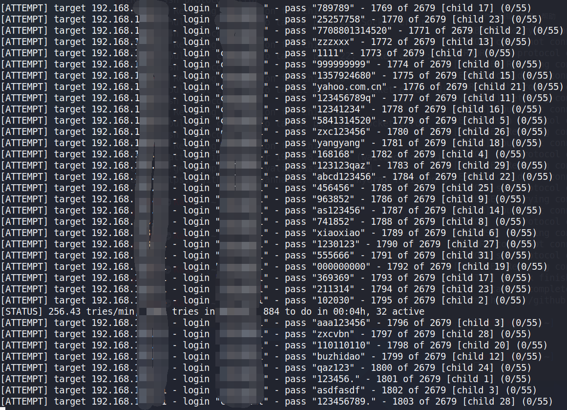 使用Hydra批量暴力破解SSH、RDP登录口令_hydra rdp-CSDN博客