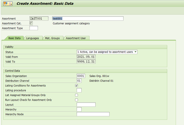 SAP Retail 事务代码WSOA1创建Assortment不能选Assortment Category !_sap assortment ...