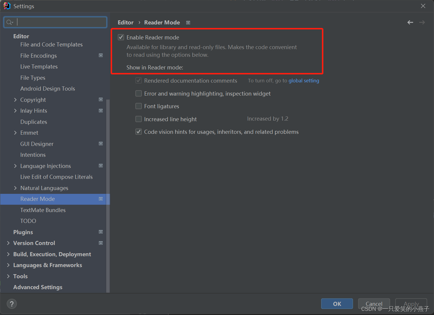 idea只读模式（注释变为*）_idea中代码只读解决方法-CSDN博客