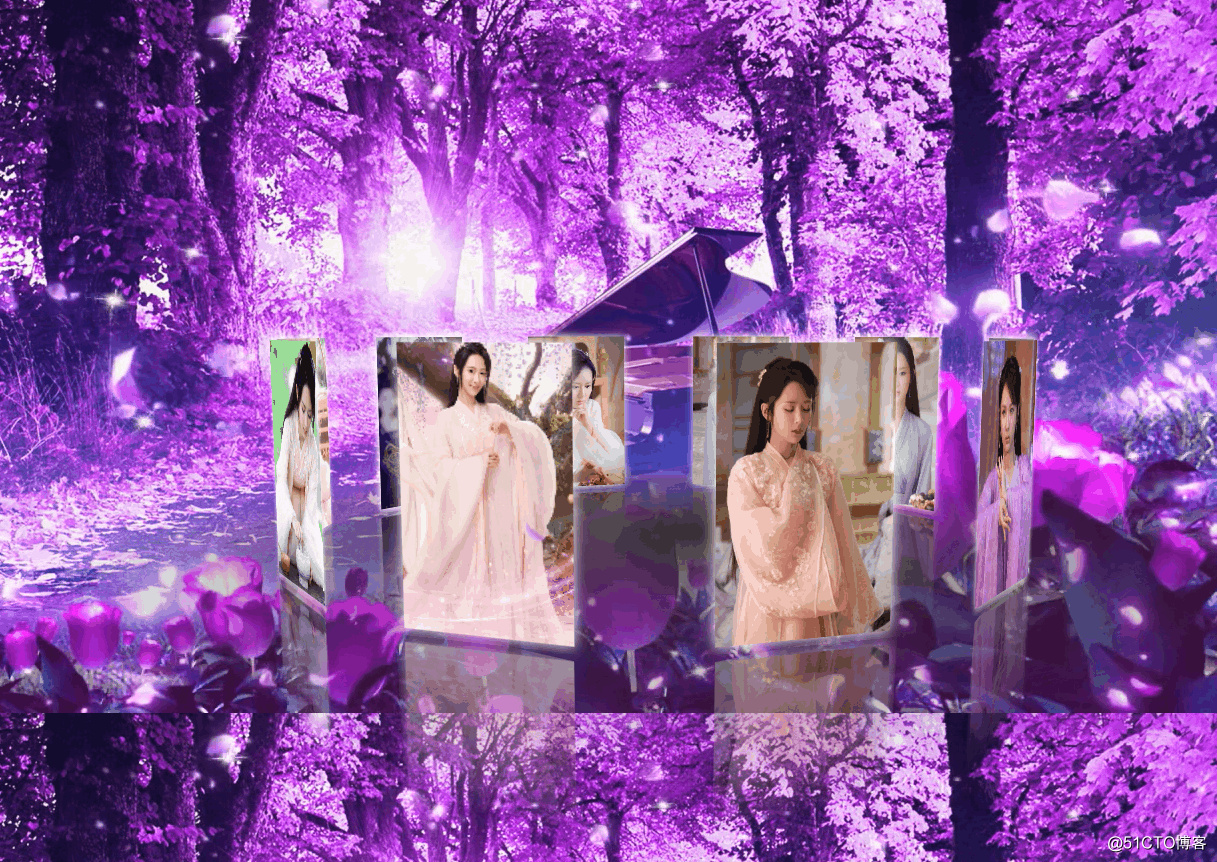 520情人节陪她一起看流星雨~html+css+javascript制作流星雨3D相册(含音乐)-CSDN博客