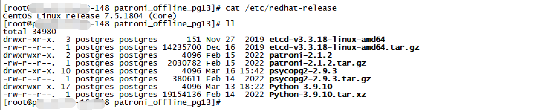 Postgresqletcdpatronipython高可用搭建patroni安装 Csdn博客 