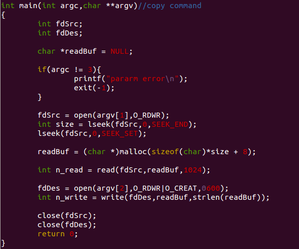 Linux文件编程_文件操作实现cp指令_cp函数头文件-CSDN博客