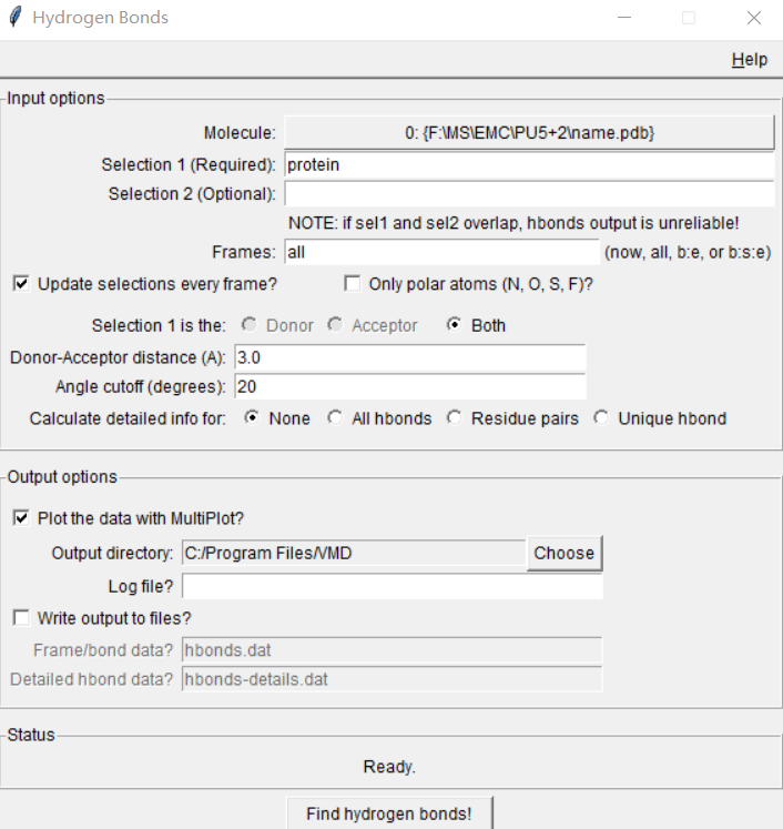 vmd氢键分析_vmd计算氢键-CSDN博客